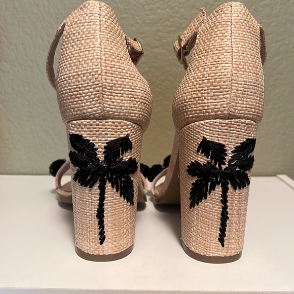 Alex + Alex | Shoes | Brand New Alexalex Palm Tree Block Heel Sandals ...